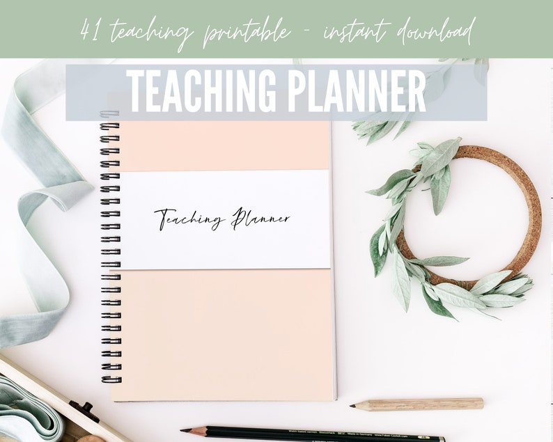 Teacher Planner Homeschool Planner Homeschool Schedule | Etsy