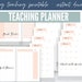 Teacher Planner, Homeschool Planner, Homeschool Schedule, Teacher ...