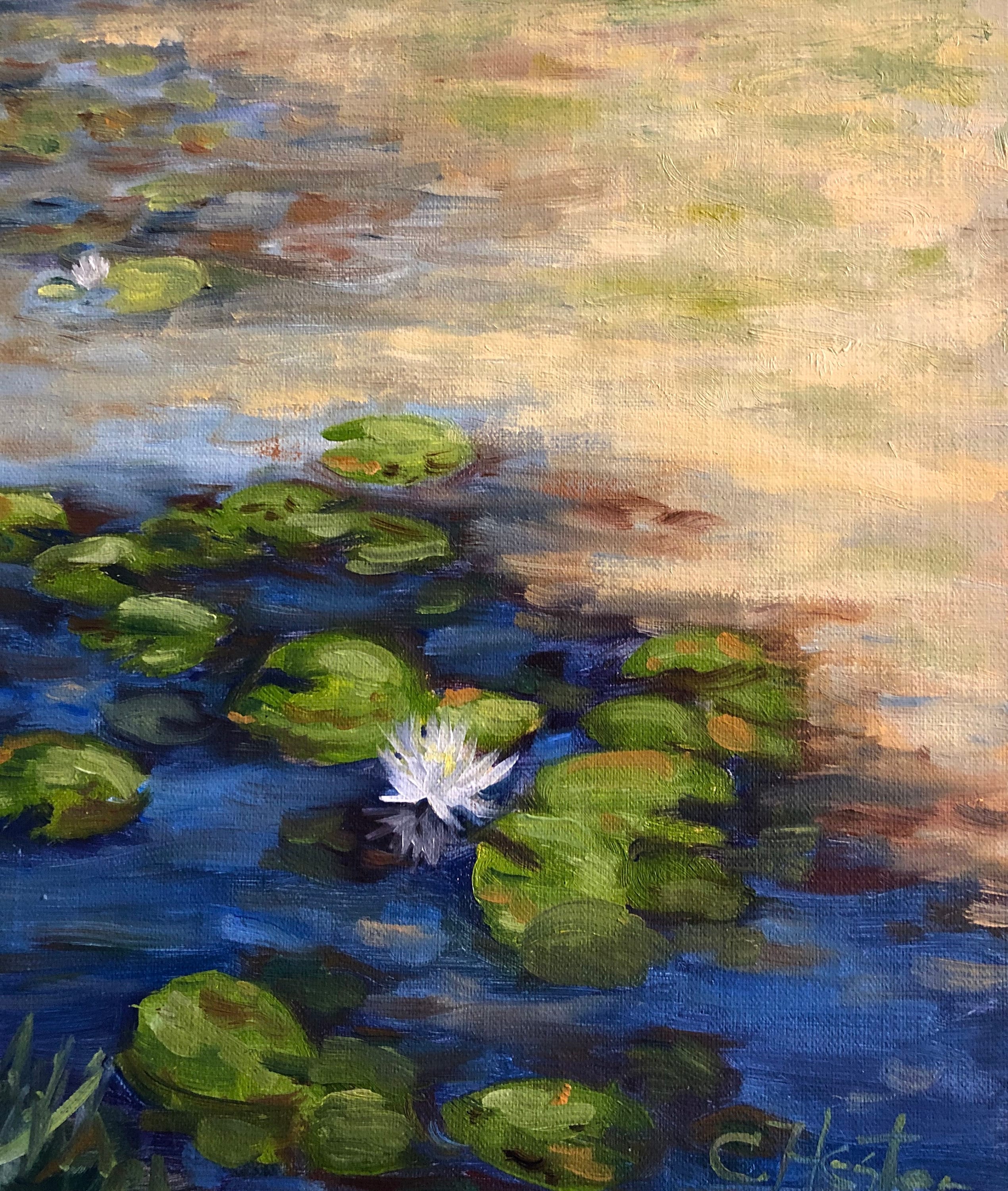 Lily Pond Colors #1 - Etsy