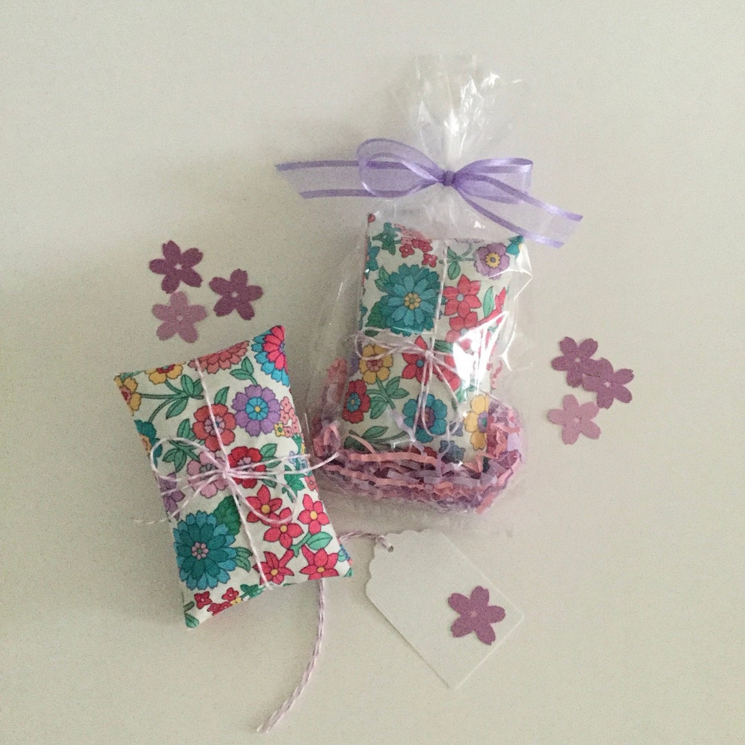Lavender Sachet Gift Set of 2. Mothers Day, Get Well, Birthday Gift ...