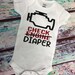 Check engine diaper onesie® mechanics onesie® baby gift for | Etsy