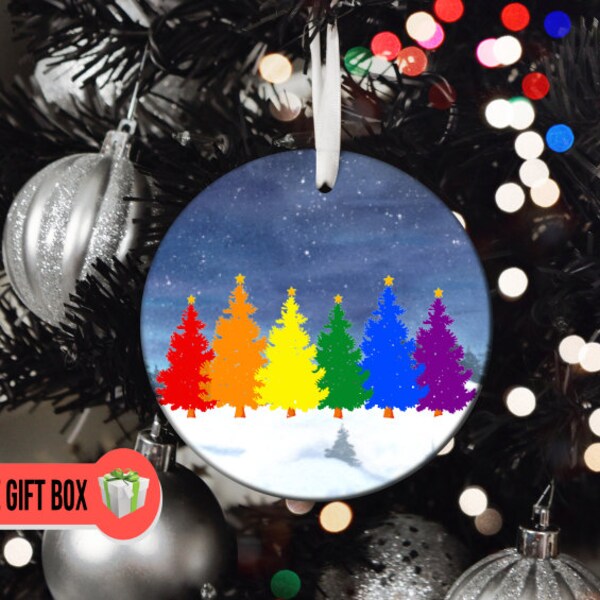 Gay Christmas Ornaments - Etsy