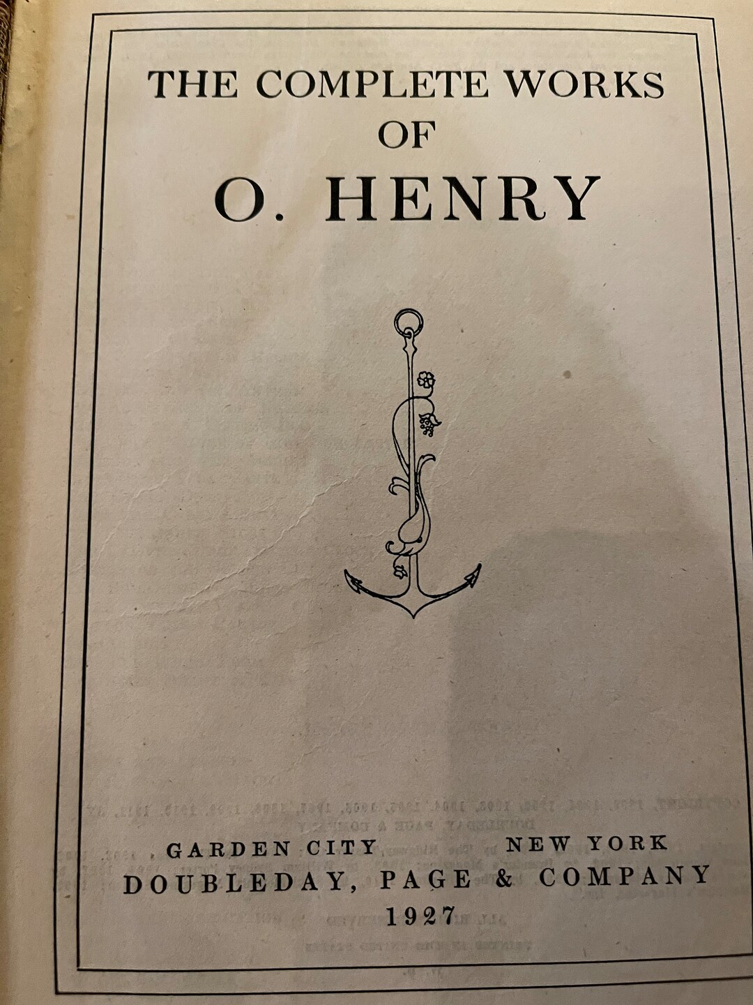 The Complete Works of O. Henry (1927) Antique Book - Etsy