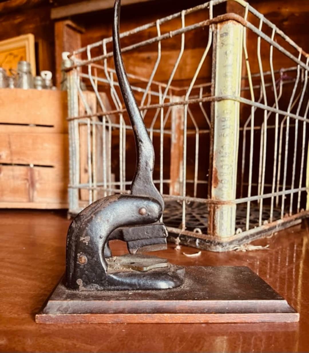 Antique Leather Strap and Harness Cutter - Etsy