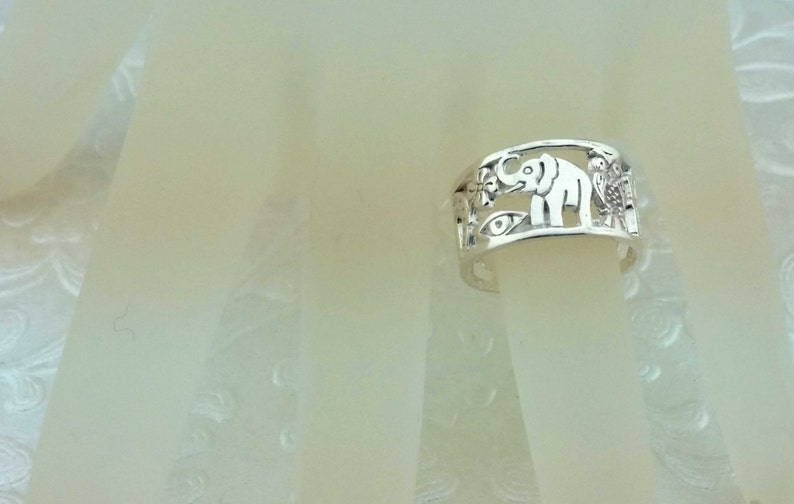 Sterling Silver Good Luck Ring Silver Lucky Charms Ring - Etsy