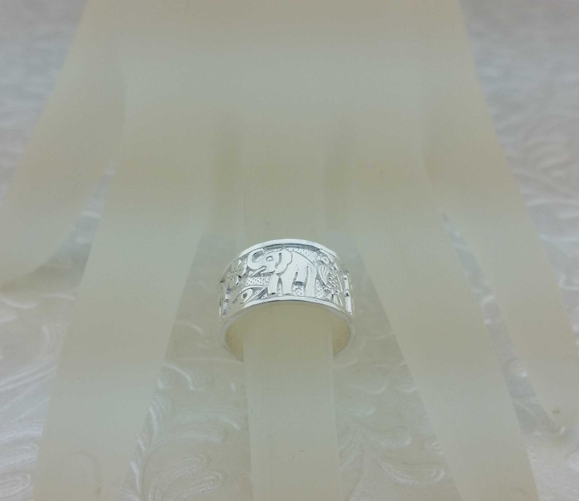 Sterling Silver Good Luck Ring Silver Lucky Charms Ring - Etsy