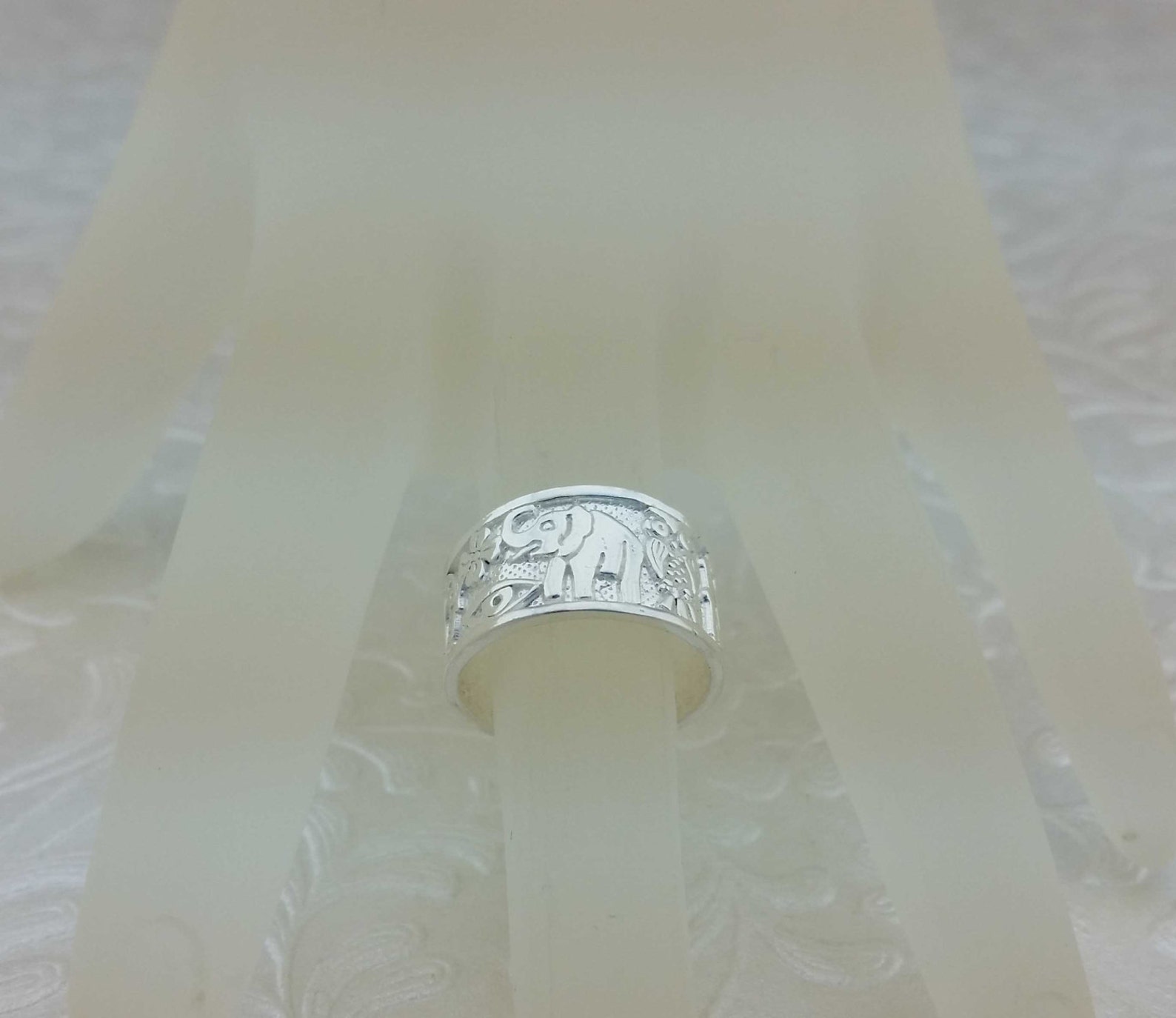 Sterling Silver Good Luck Ring Silver Lucky Charms Ring - Etsy