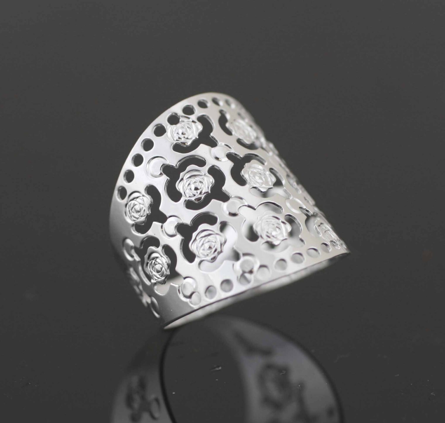 Sterling Silver Filigree Ring Silver Ornate Ring Sterling - Etsy