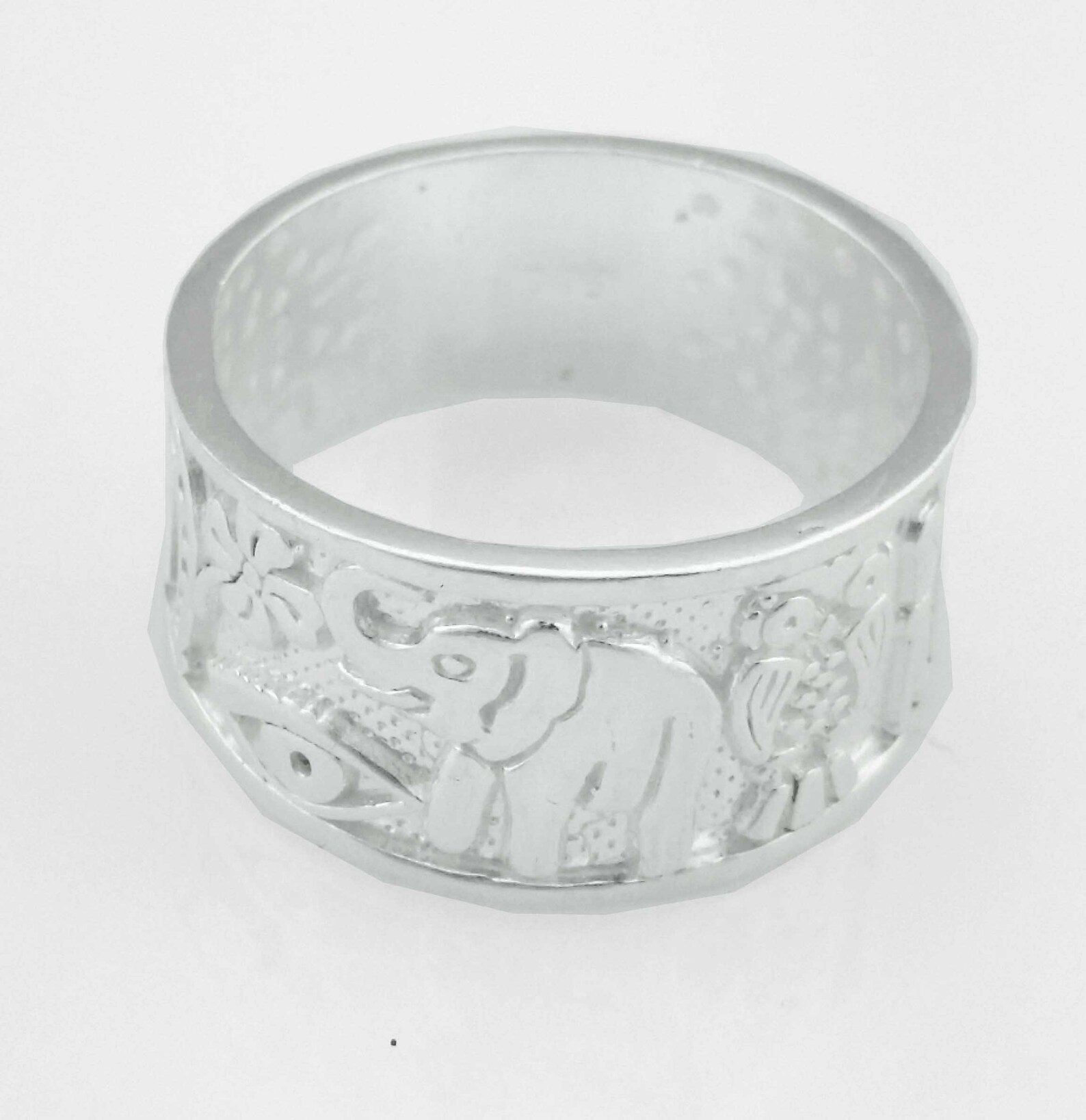 Sterling Silver Good Luck Ring Silver Lucky Charms Ring - Etsy