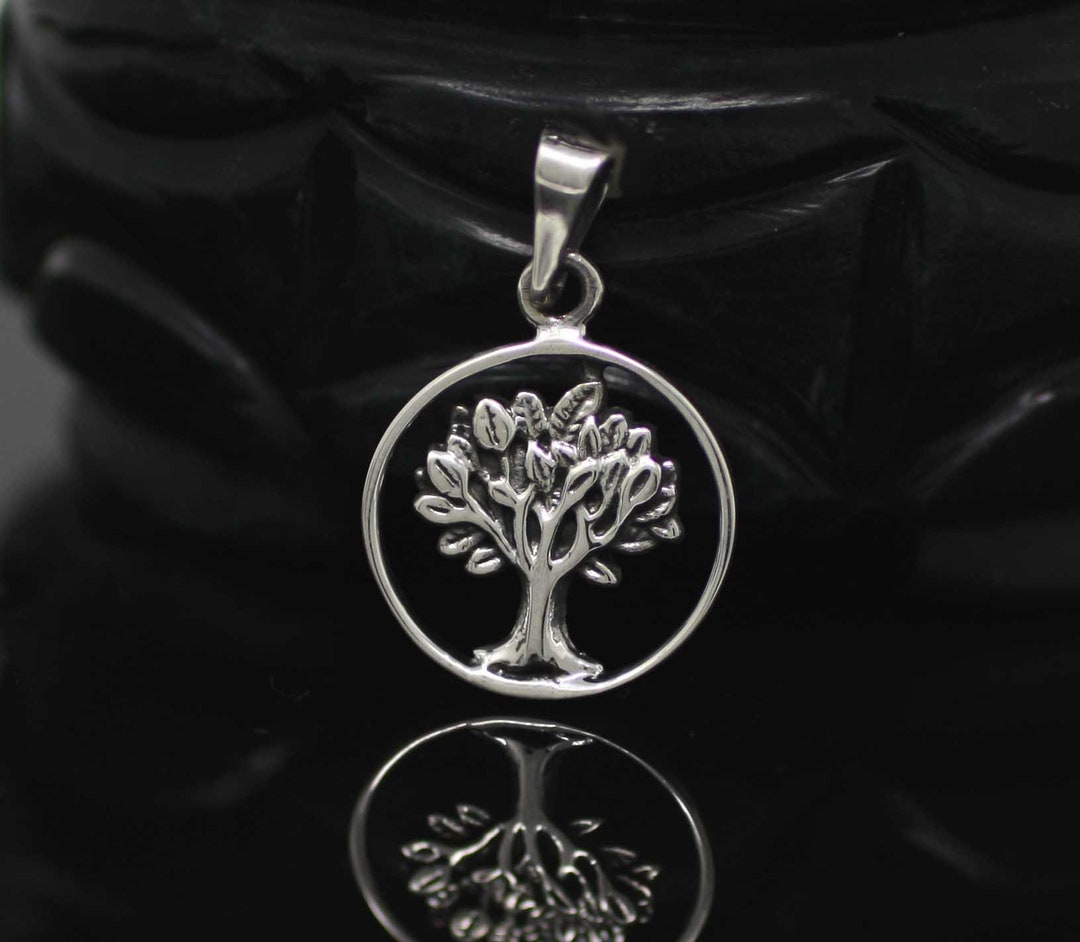 Tree of Life Necklace, Silver Tree of Life, Sterling Silver Tree of ...