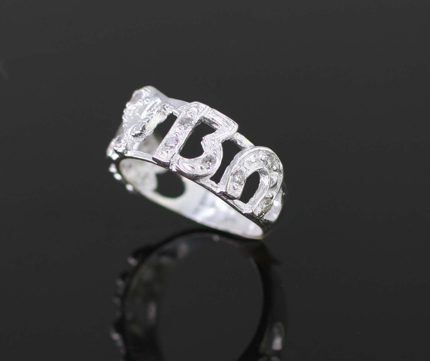 Sterling Silver Good Luck Ring Silver Lucky Charms Ring | Etsy