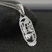 Sterling Silver Good Luck Necklace, Silver Lucky Charms Necklace, Lucky ...