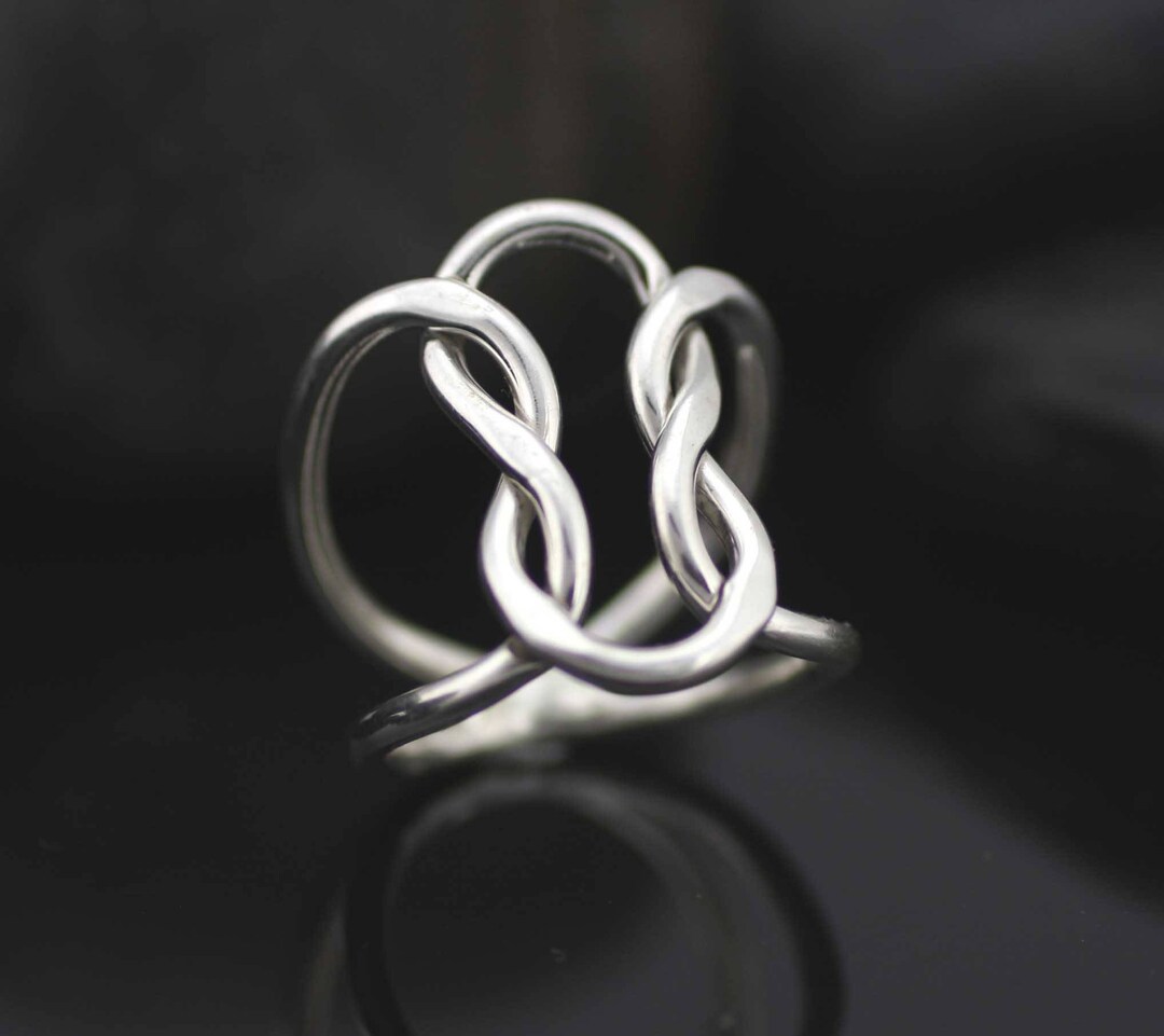 Sterling Silver Lasso Ring, Silver Armord Ring, Modern Boho Ring ...