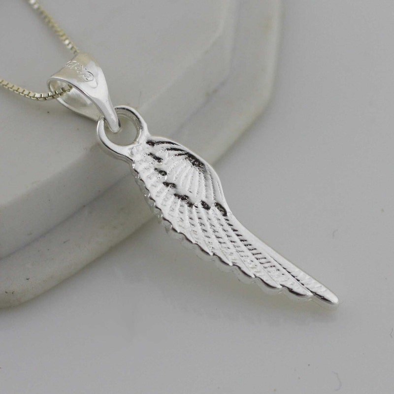 Angel Wing Necklace - Etsy