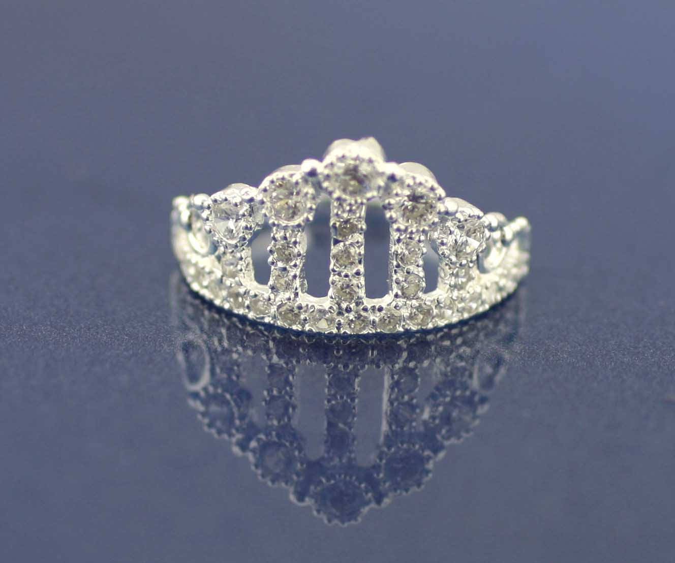 Sterling Silver Crown Ring Silver Crown Ring Sterling Silver | Etsy