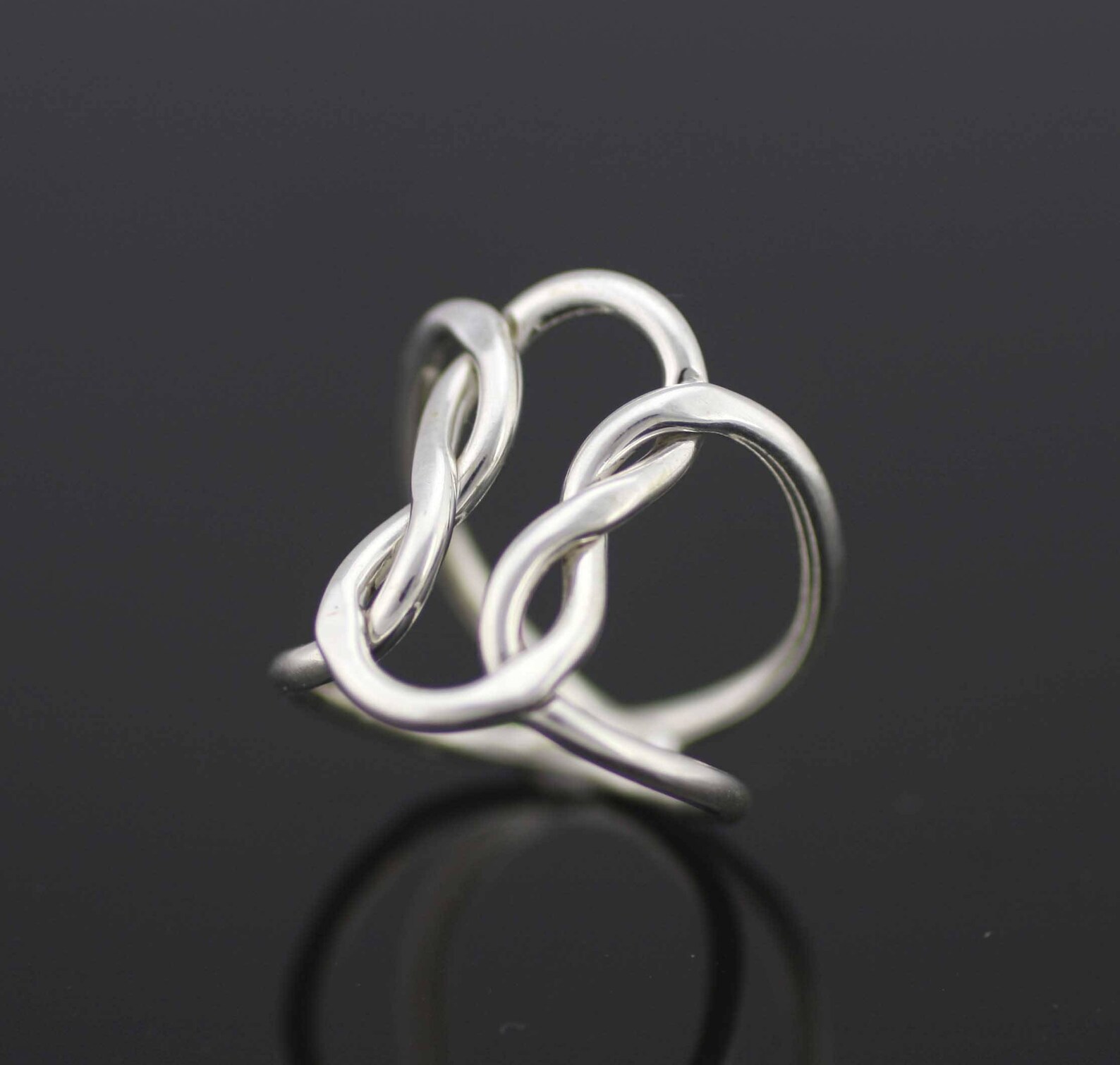 Sterling Silver Lasso Ring, Silver Armord Ring, Modern Boho Ring ...