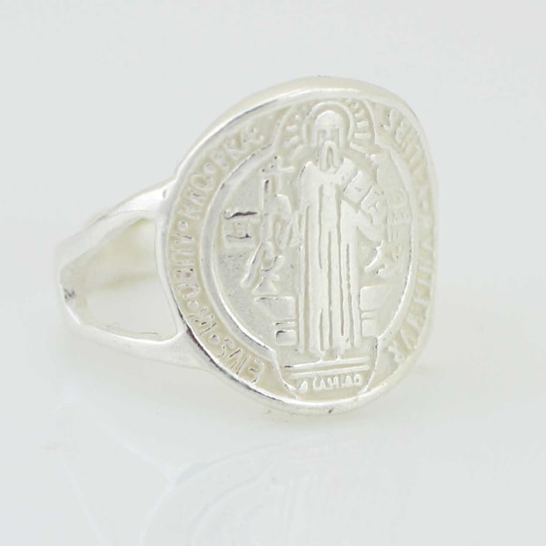 Oval Catholic Ring - Etsy