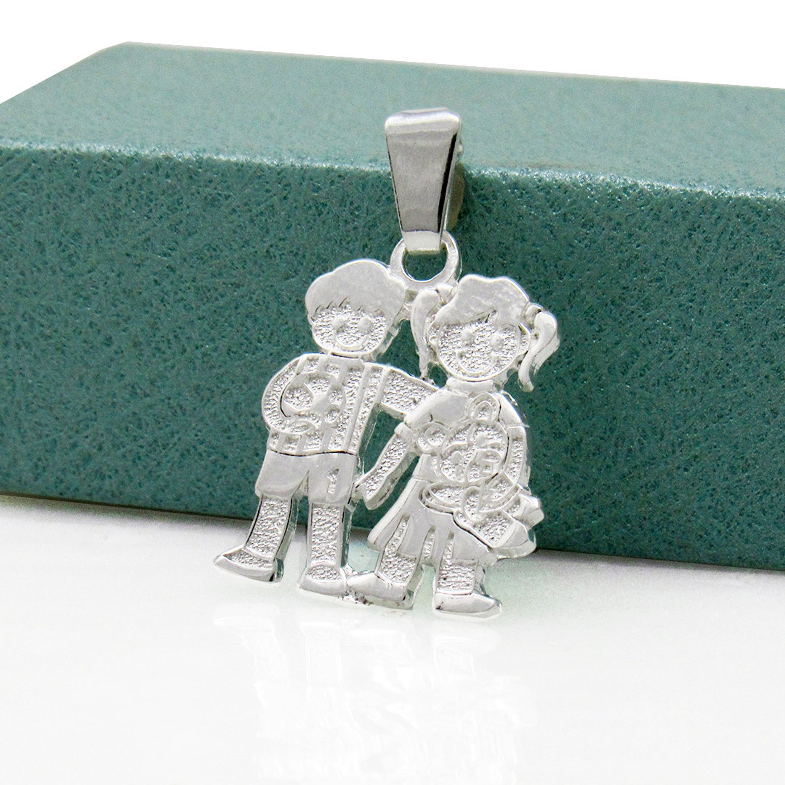 Sterling Silver Boys Necklace Children Charms Necklace Boy - Etsy