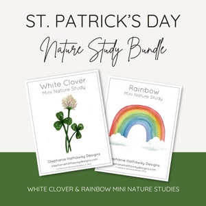 St. Patrick's Day Nature Study Bundle - Etsy