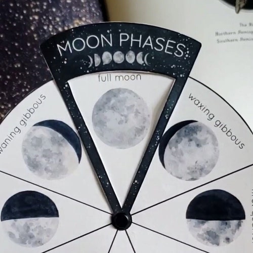 Moon Phases Wheel - Etsy