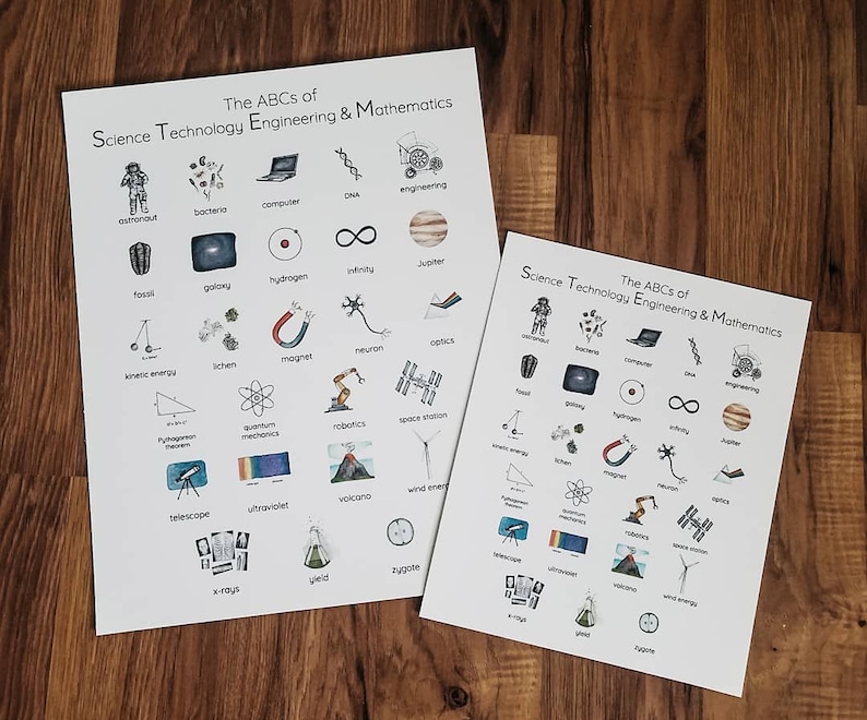Abcs of Stem Bundle - Etsy