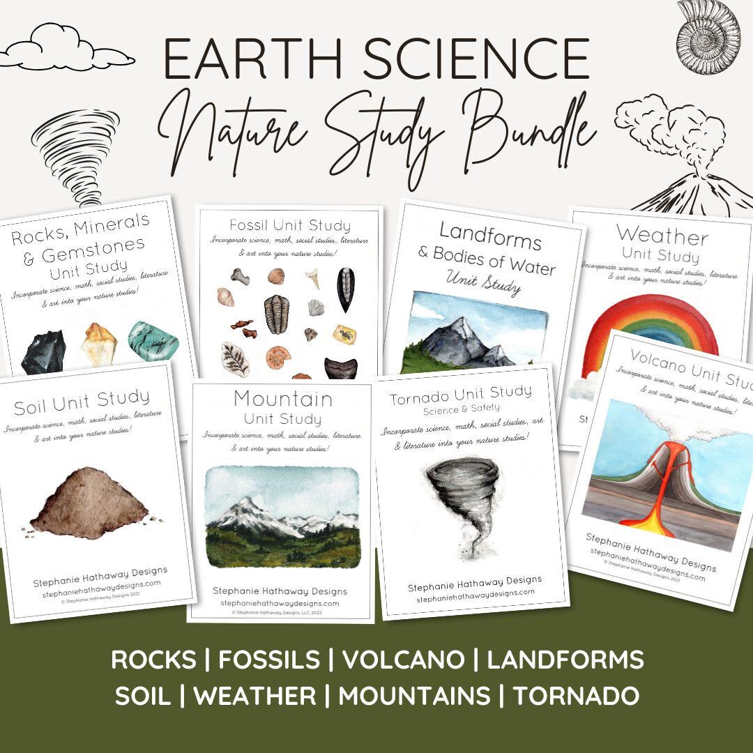 Geology Nature Study Bundle - Etsy