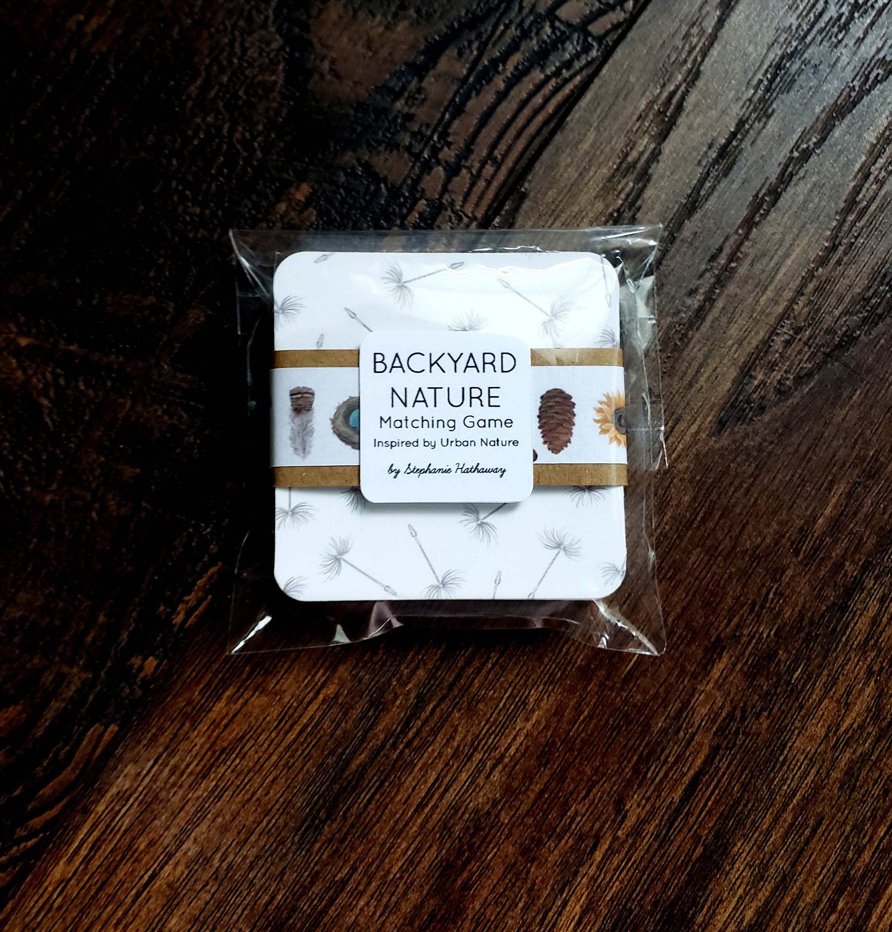 Backyard Nature Matching Game - Etsy