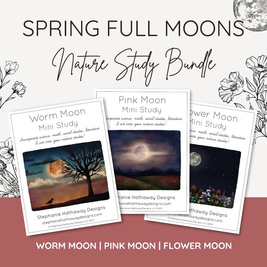 Spring Full Moon Bundle - Etsy