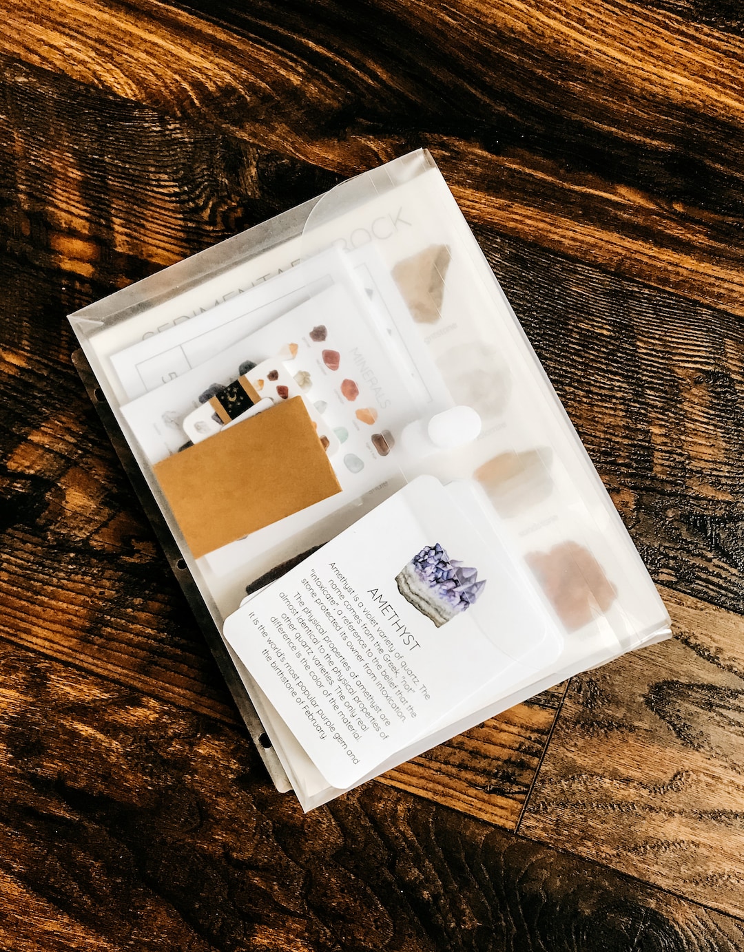 Rocks & Minerals Unit Study Physical Bundle - Etsy