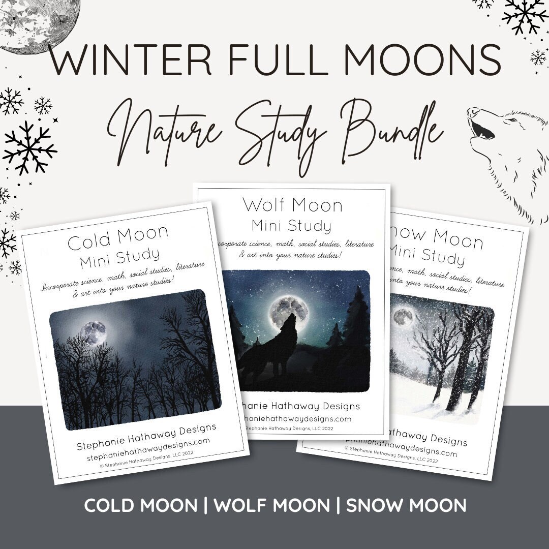Winter Full Moon Bundle - Etsy