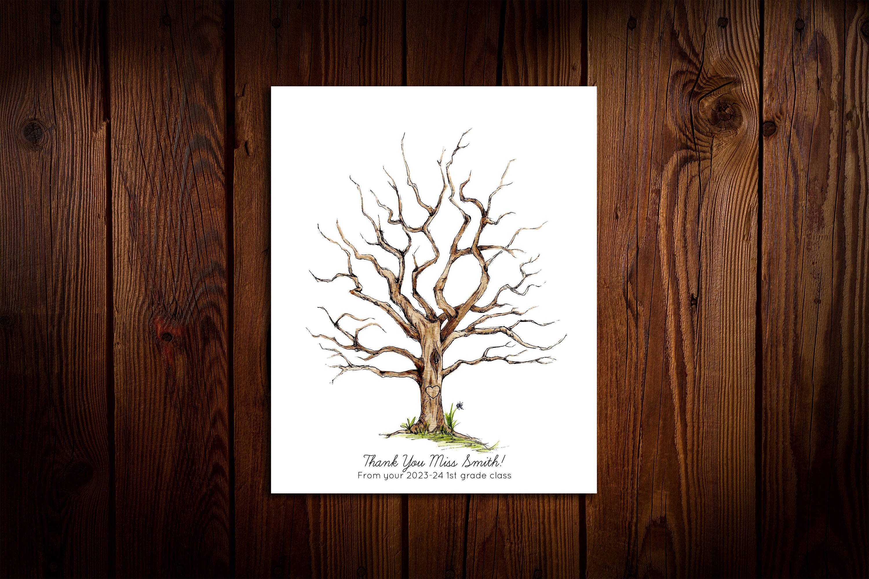Customizable Fingerprint Family Tree - Etsy