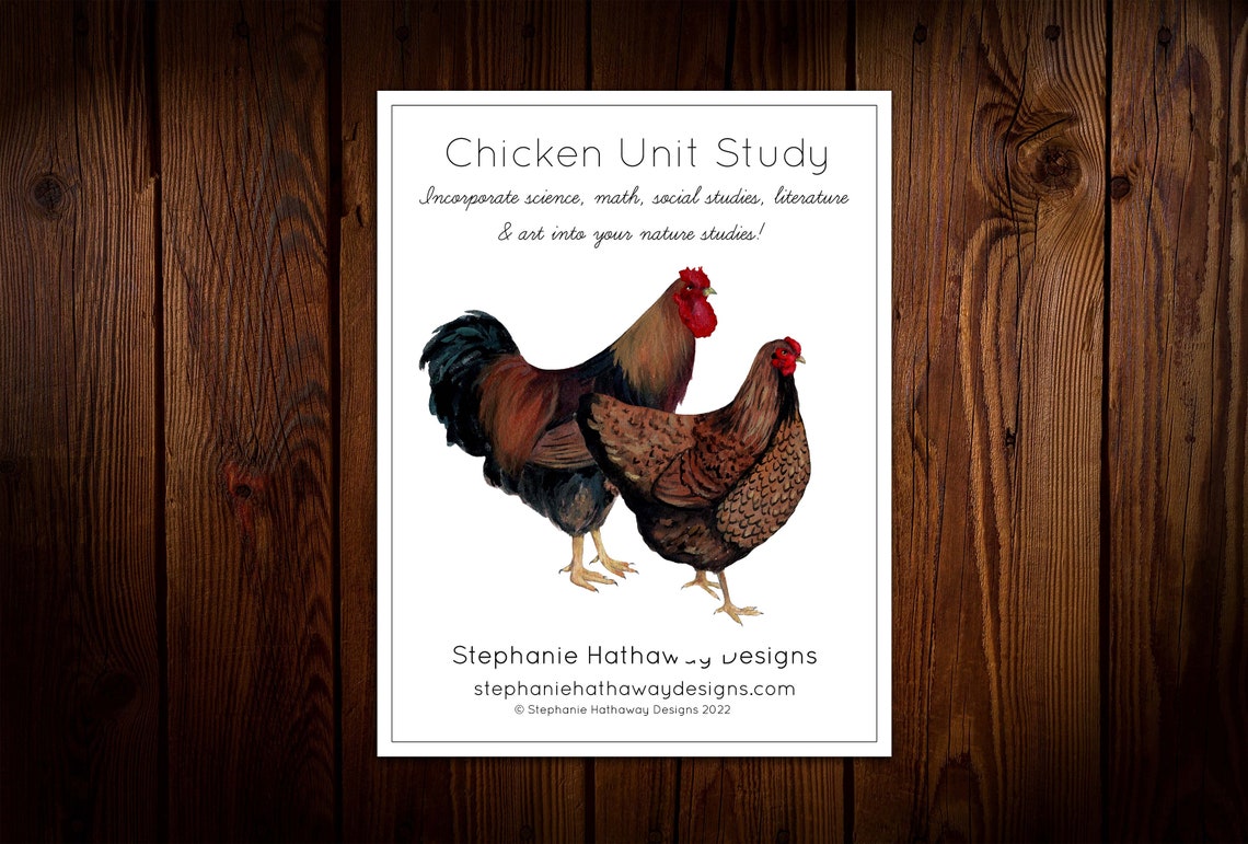 Chicken Unit Study - Etsy