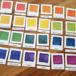 Color Theory Unit Study - Etsy