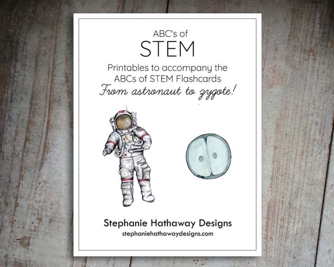 Abcs of Stem Bundle - Etsy