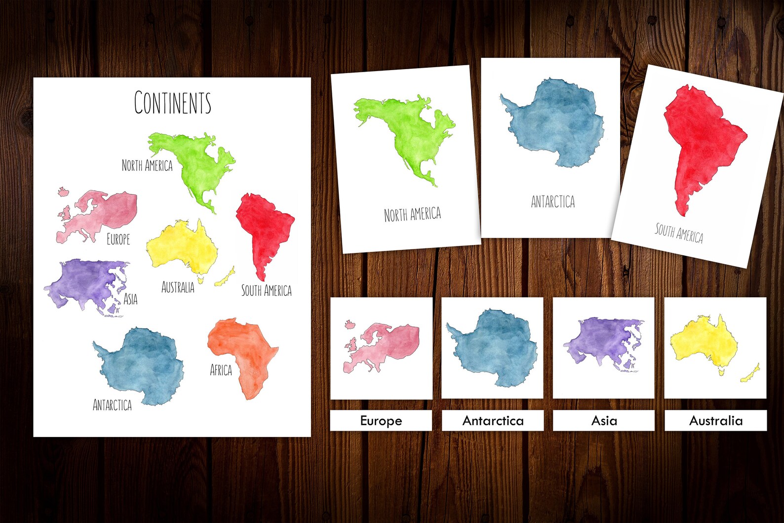 7 Continents Curriculum Bundle - Etsy