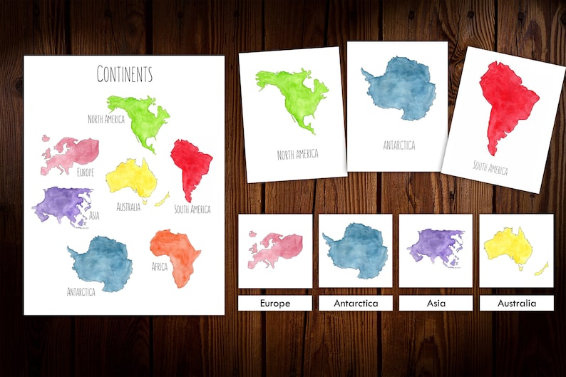 7 Continents Curriculum Bundle - Etsy