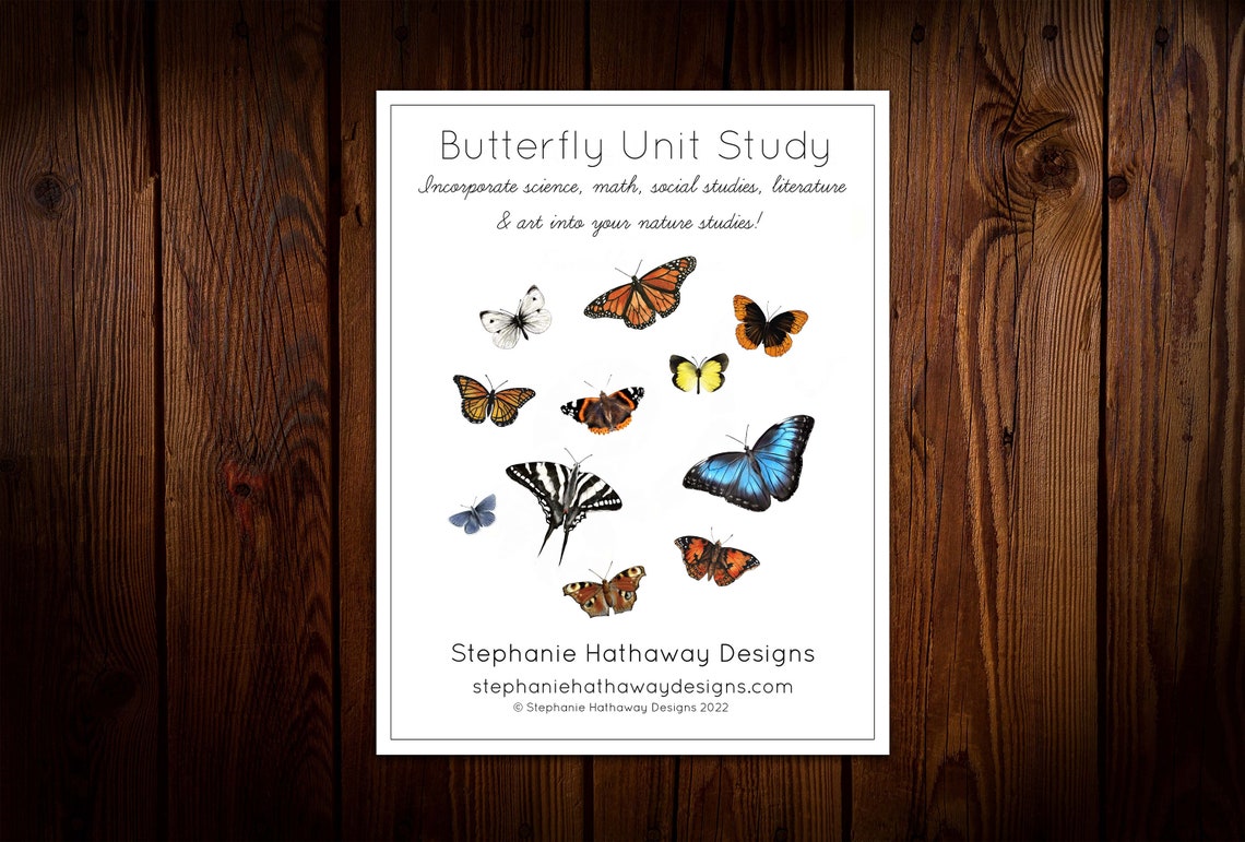 Butterfly Unit Study - Etsy