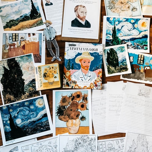 Van Gogh Artist Study - Etsy