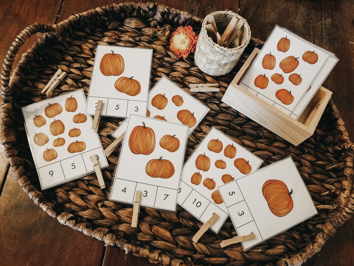 Pumpkin Mini Unit Study - Etsy