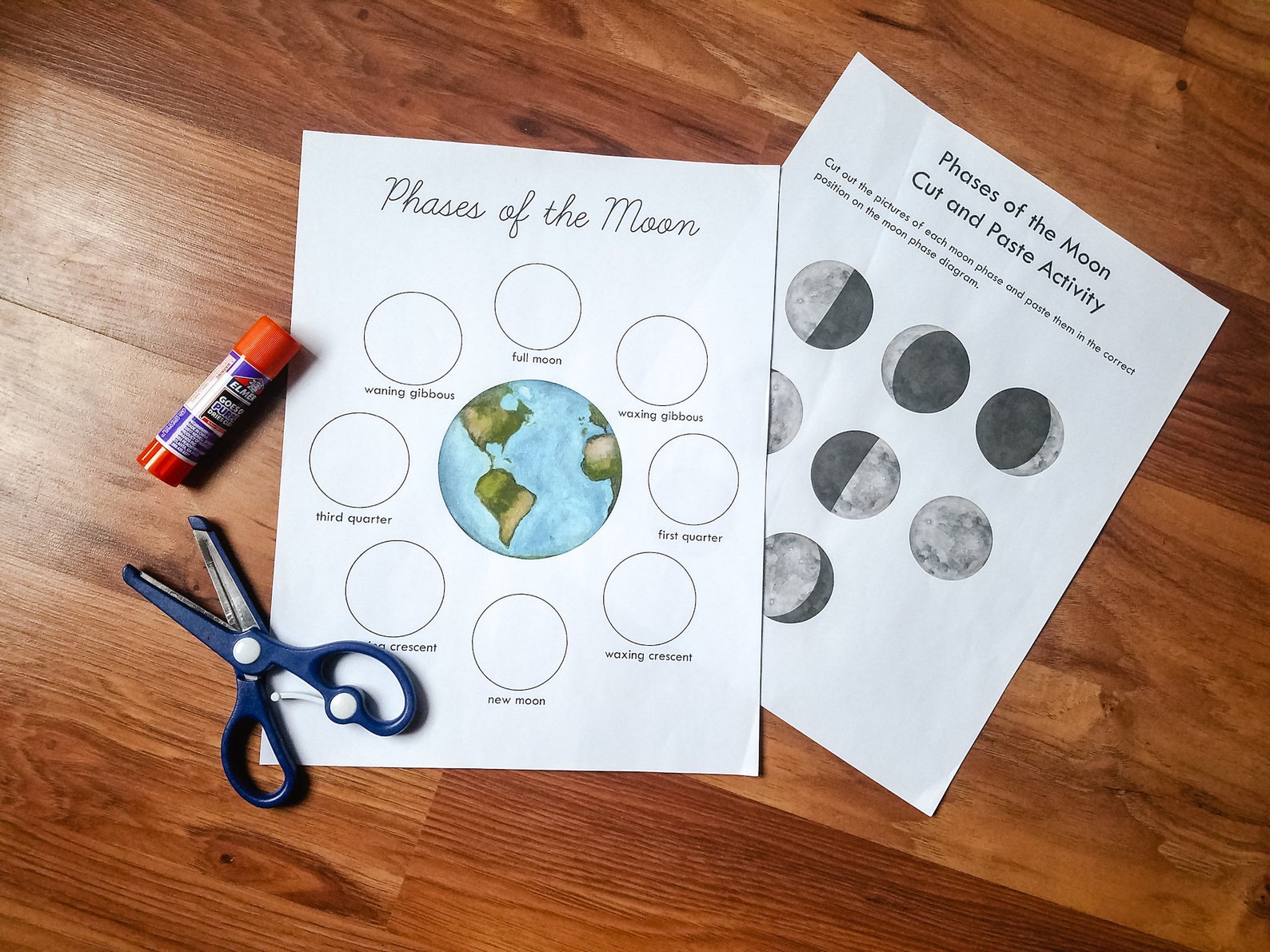 Moon Phases Study - Etsy