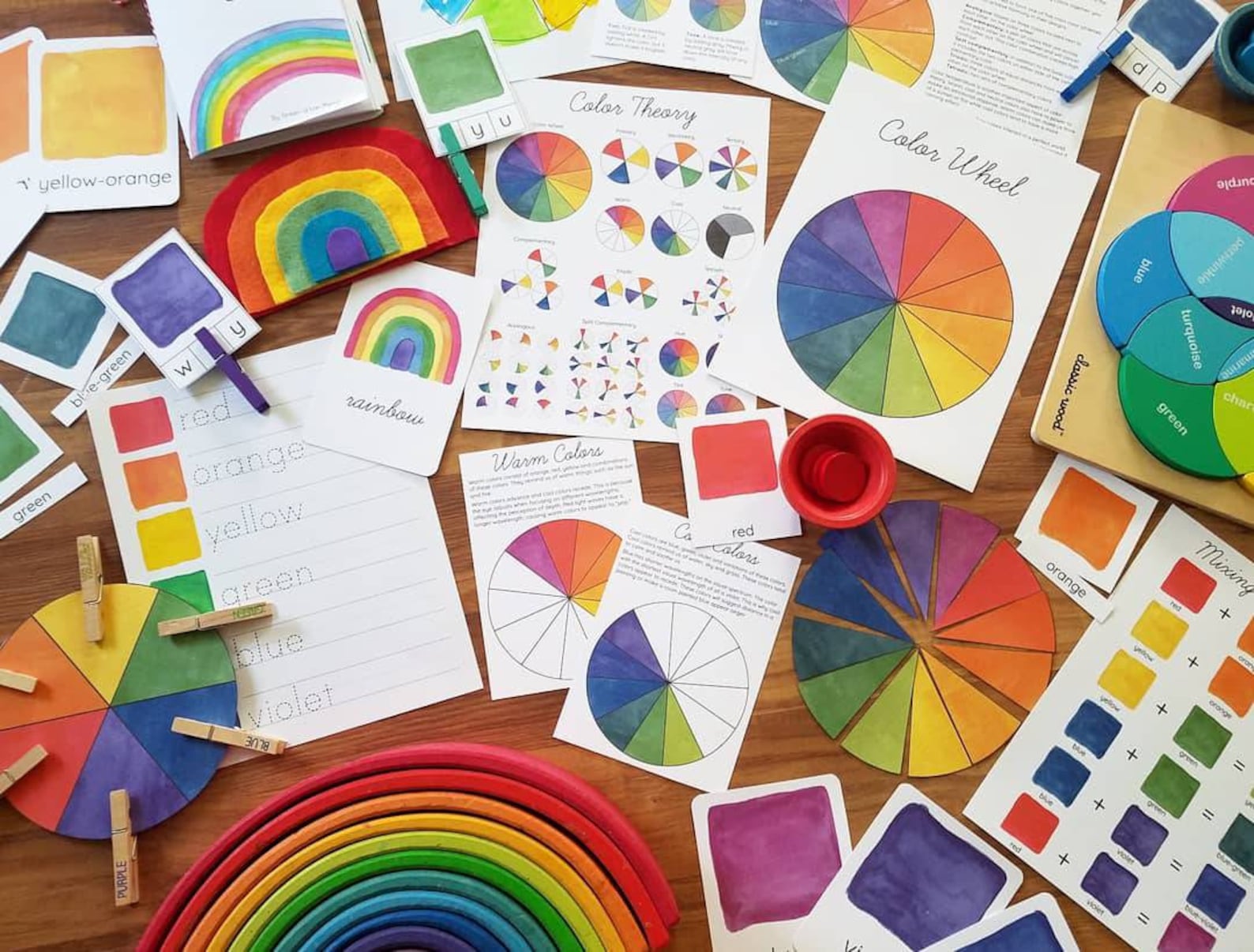 Color Theory Unit Study - Etsy