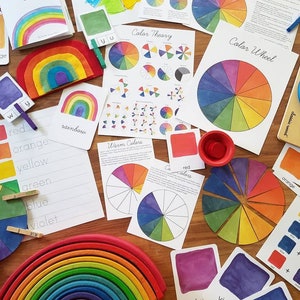 Color Theory Unit Study - Etsy