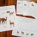 White-tailed Deer Unit Study Bundle - Etsy
