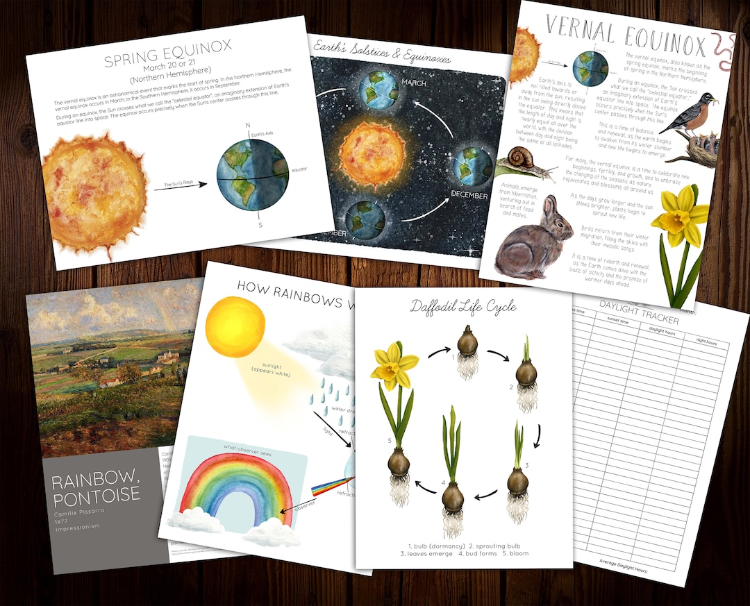 Vernal (spring) Equinox Mini Nature Study - Etsy