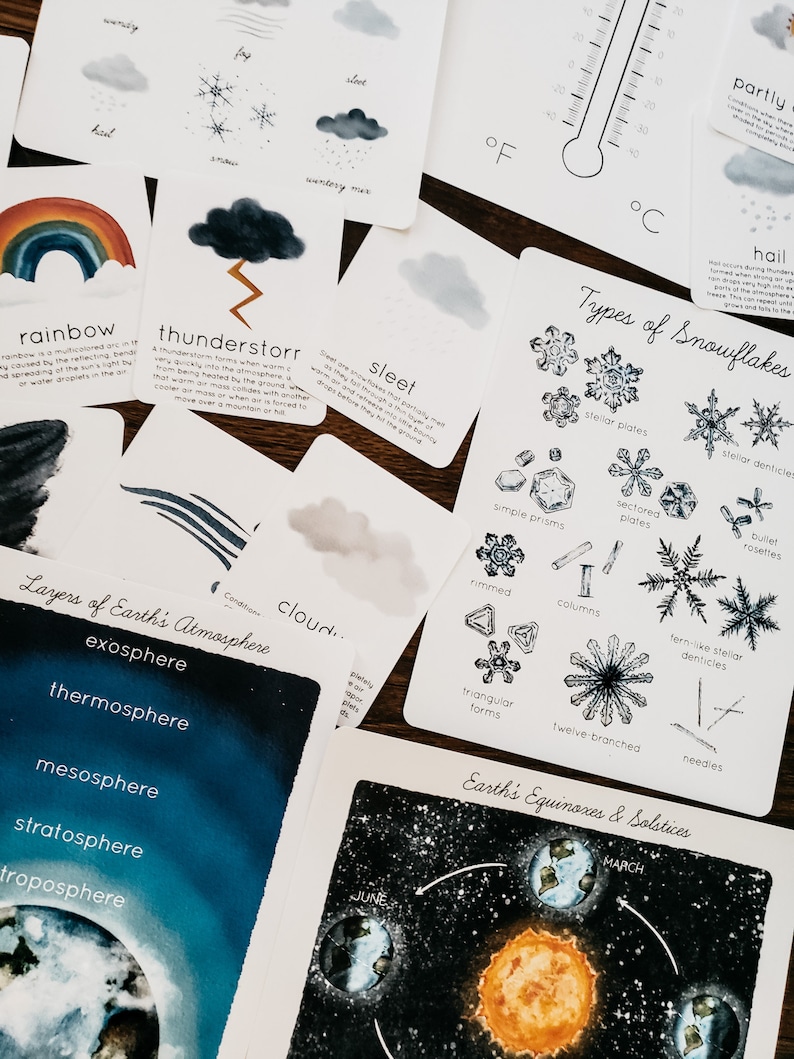 Weather Unit Study - Etsy