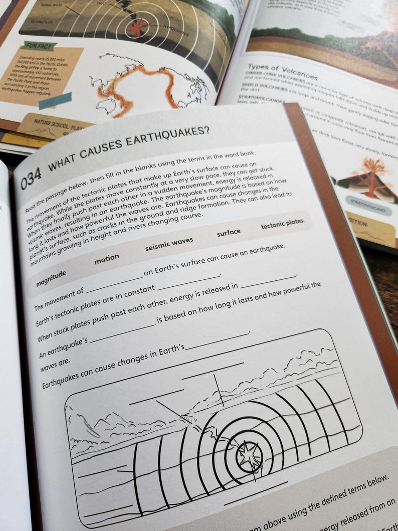 Planet Earth & Workbook Bundle - Etsy