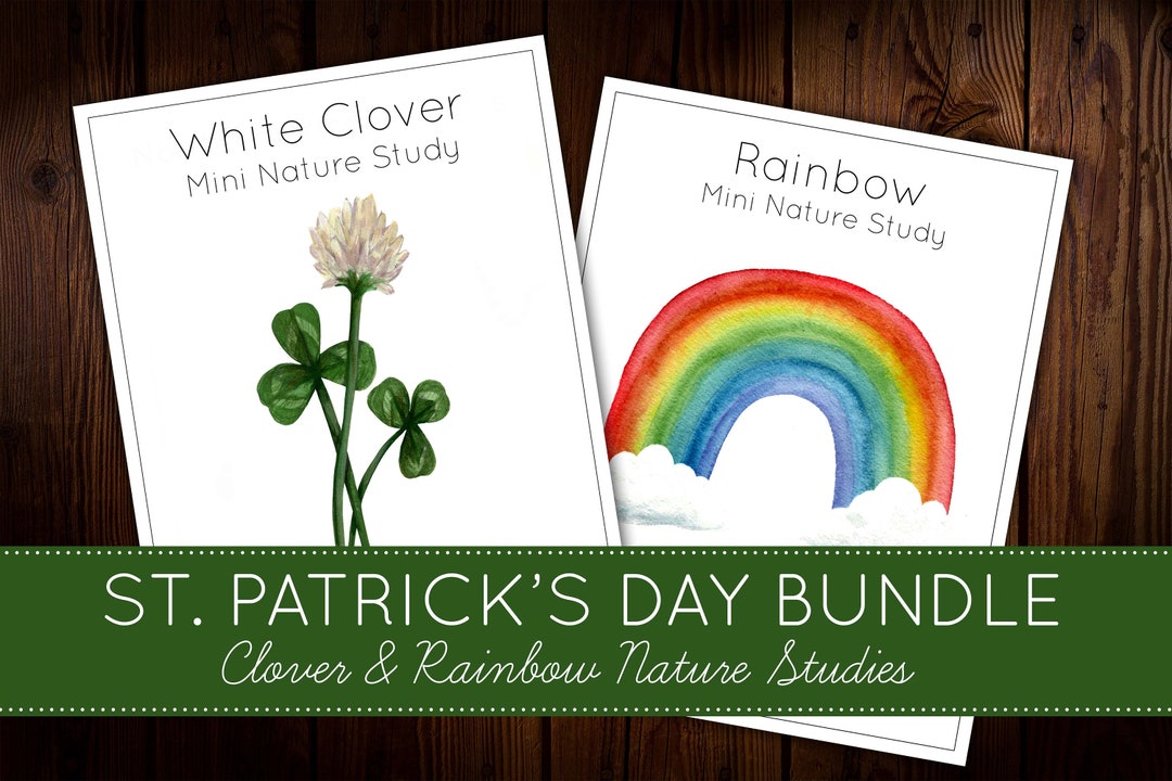 St. Patrick's Day Nature Study Bundle - Etsy