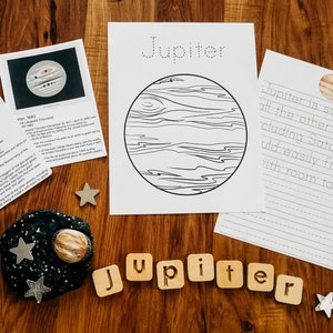 Space Unit Study Bundle - Etsy