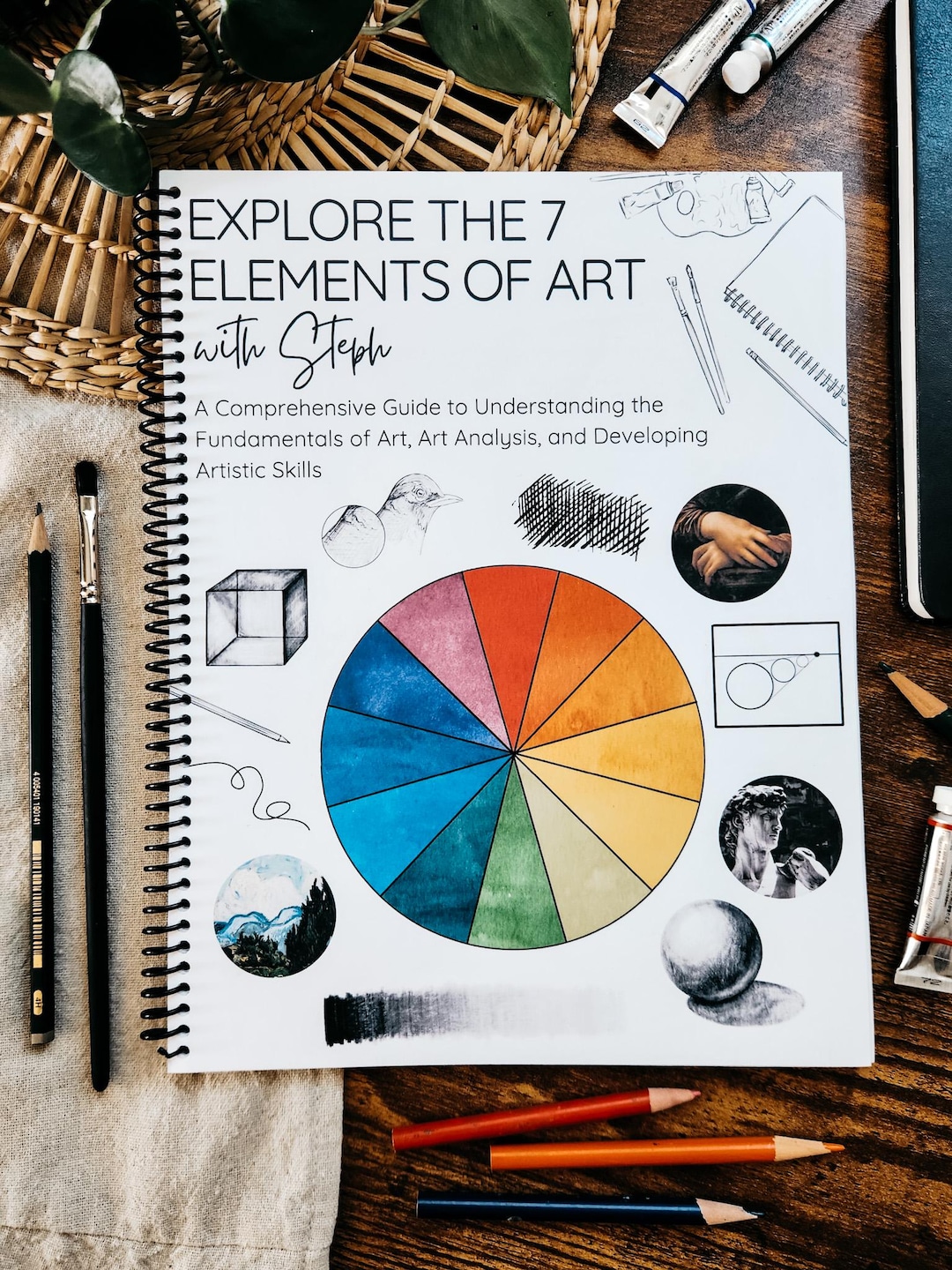 7 Elements of Art - Spiral Bound - Etsy