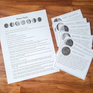 Moon Phases Study - Etsy